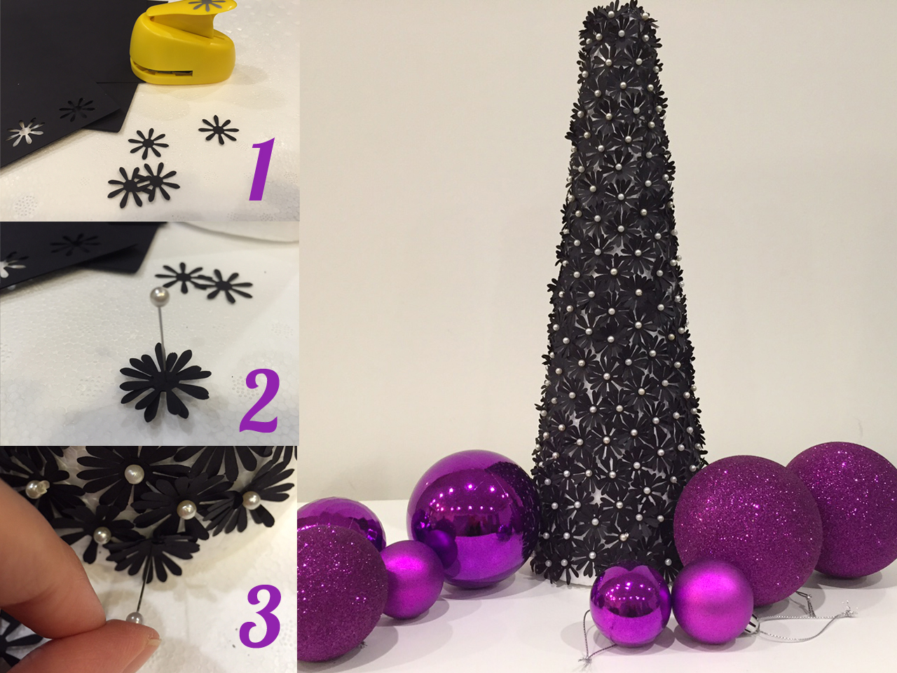 diy-paper-flower-christmas-tree-making-no-watermark - Magical Printable