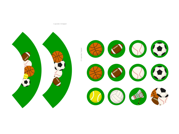 All Stars, Sports Printable - Magical Printable