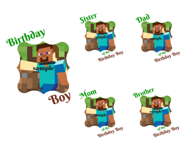 Minecraft Birthday - Magical Printable
