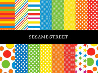 Sesame Street Digital Papers - Magical Printable