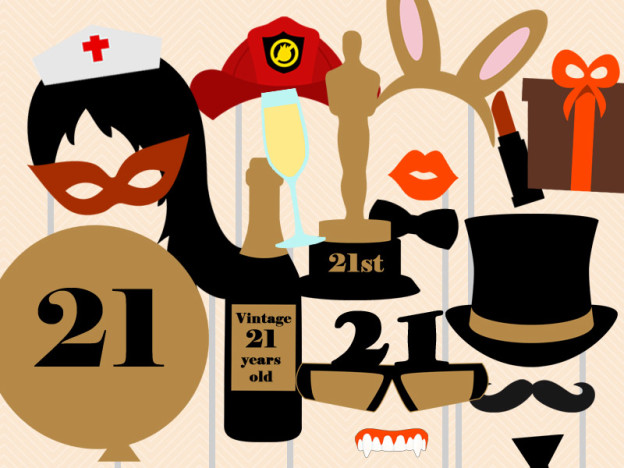 Printable Photo Booth Props - Magical Printable