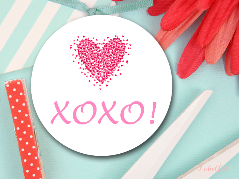 XOXO Valentine's Label Tags - Magical Printable