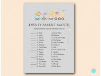 Animal Train Baby Shower Game Set - Magical Printable