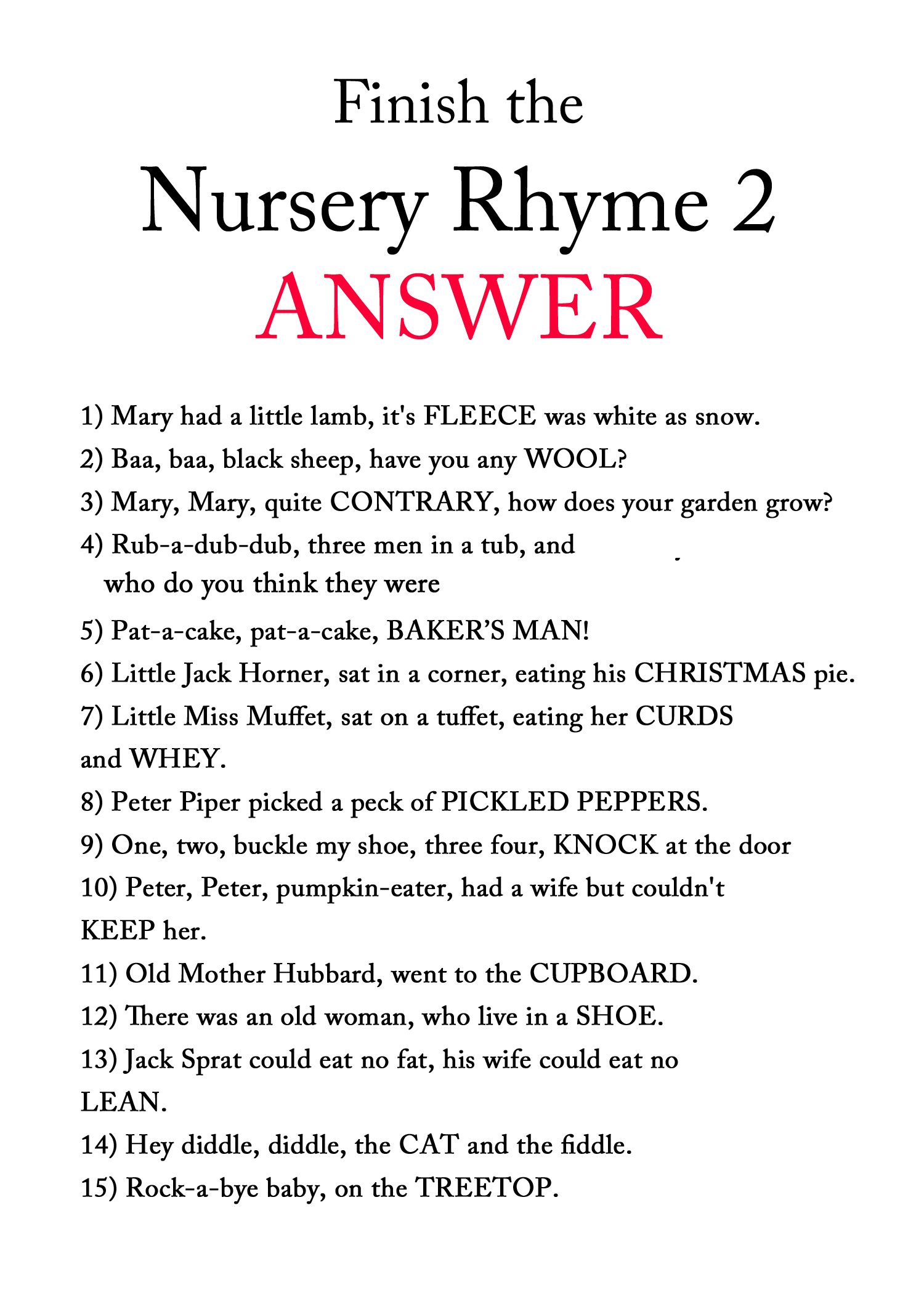 TLC110-nursery_rhyme_ANSWER.jpg - Magical Printable