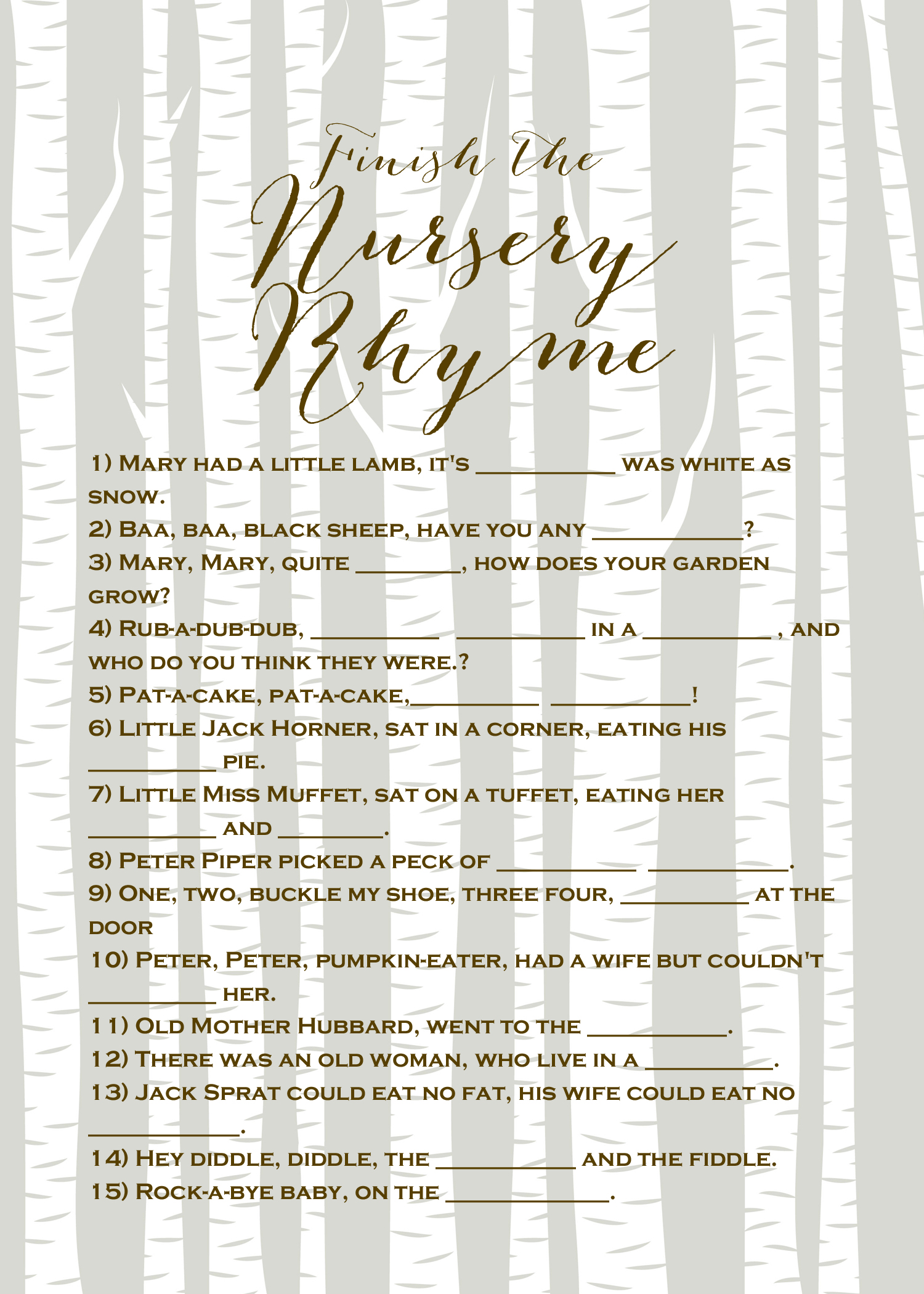 finish-the-nursery-rhyme.jpg - Magical Printable